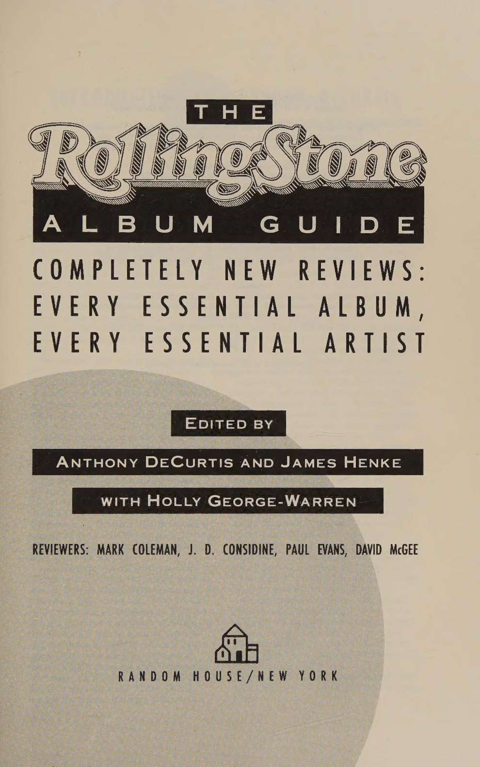 The Rolling Stone Record Guide